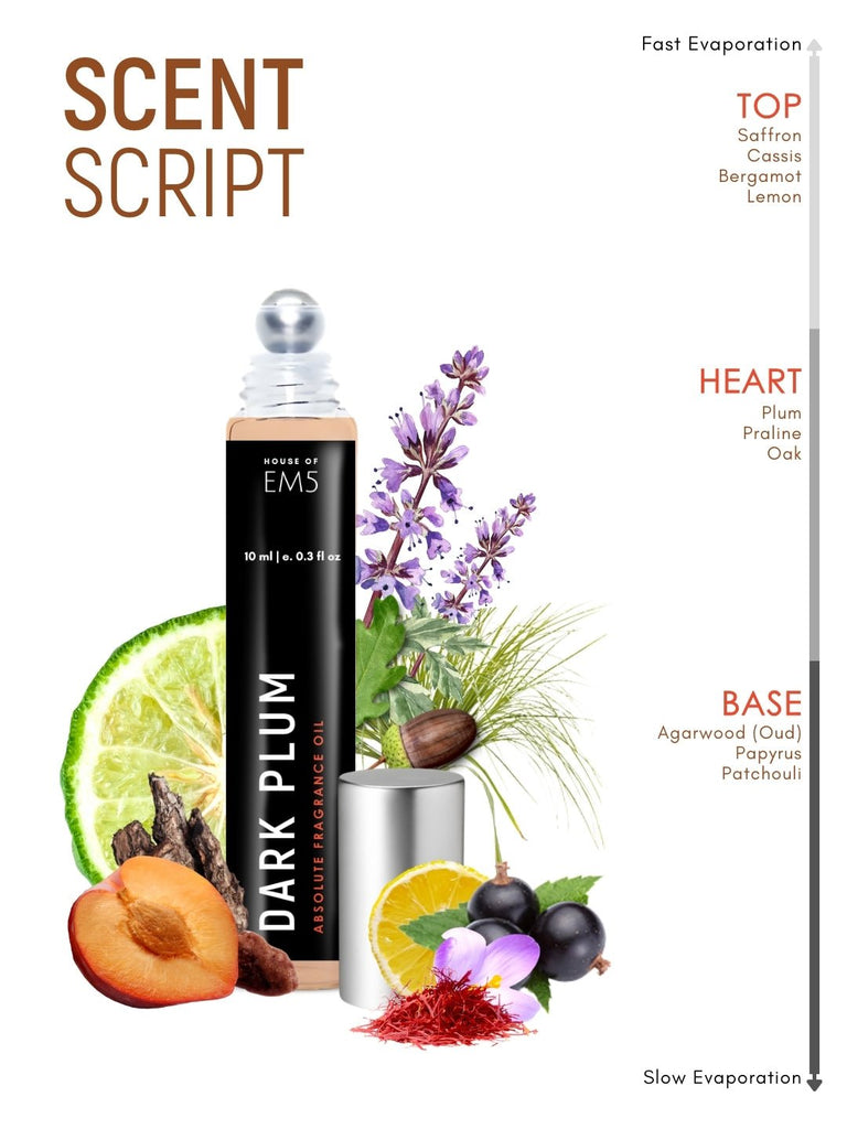 Dark Plum Perfume Roll-On – House of EM5