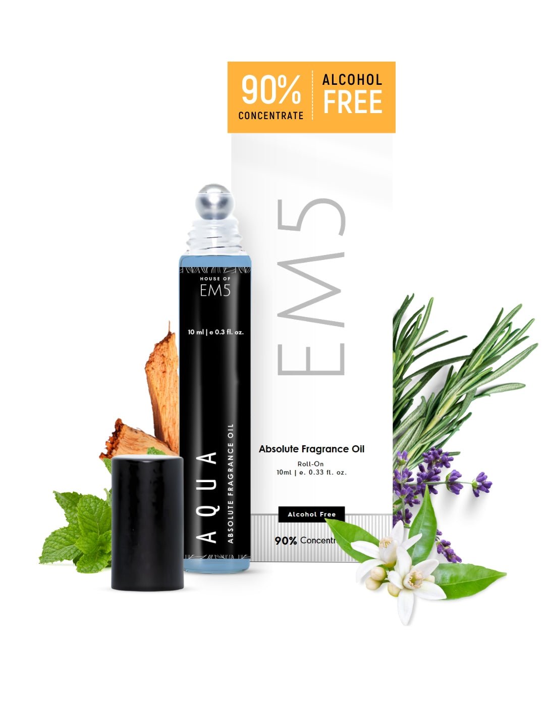 EM5™ Aqua Perfume for Men | Aromatic Fresh Spicy Fragrance Accords | L ...