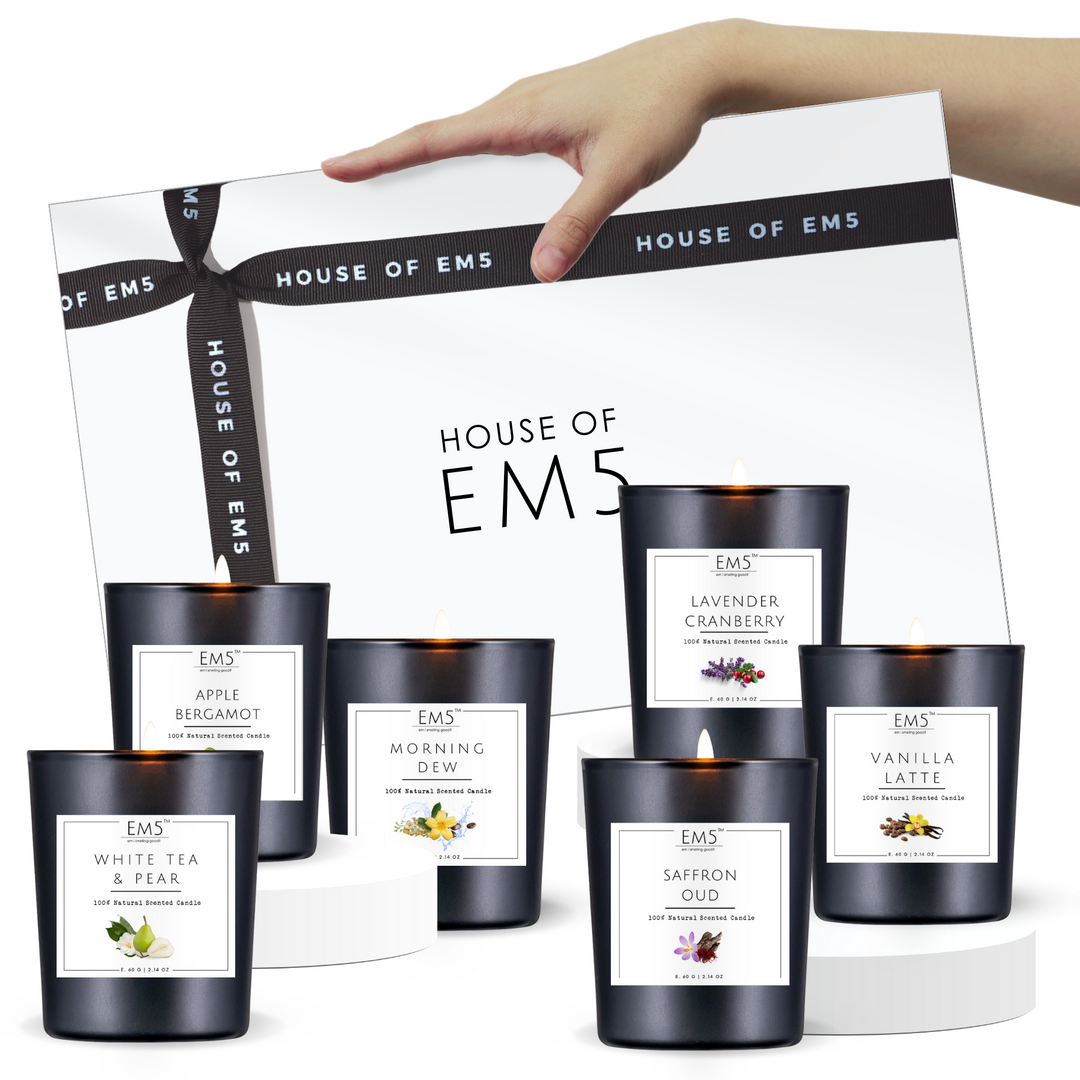 Scented Candles in India | Aromatic Candle Online – House of EM5