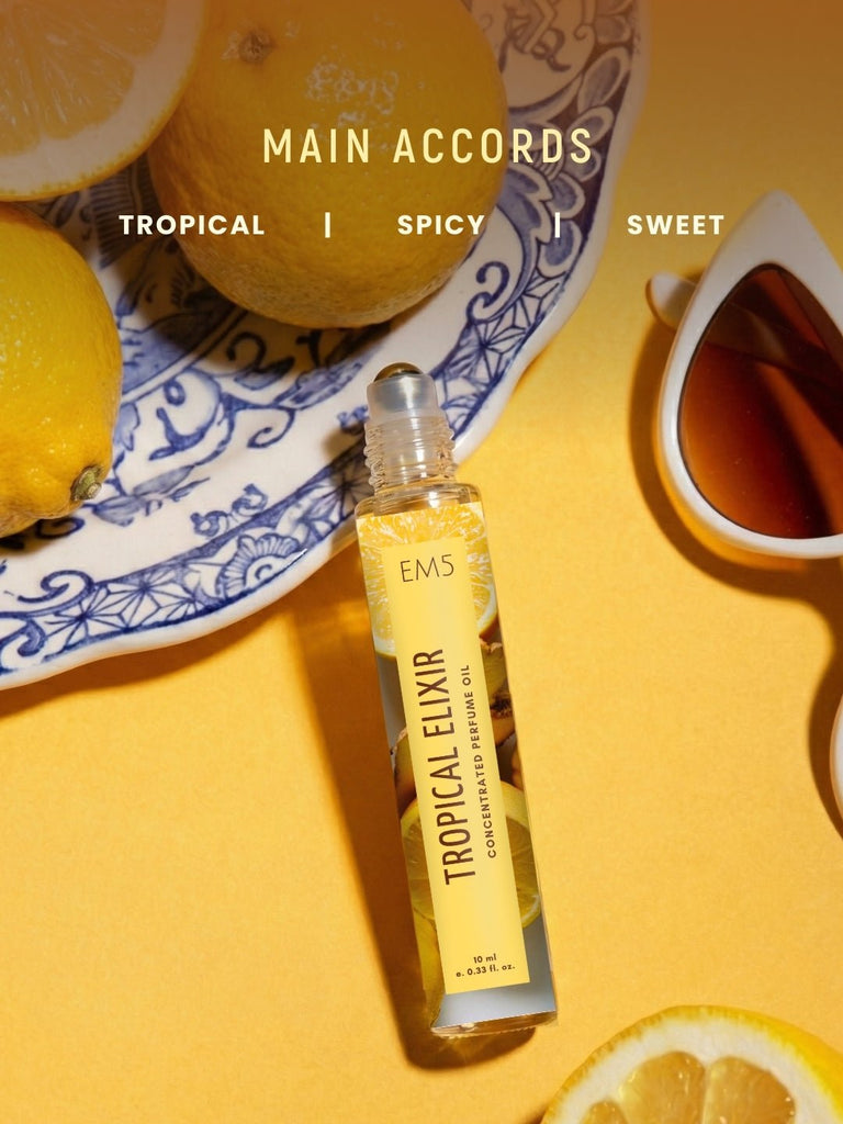 Tropical Elixir Perfume Roll-On – House of EM5
