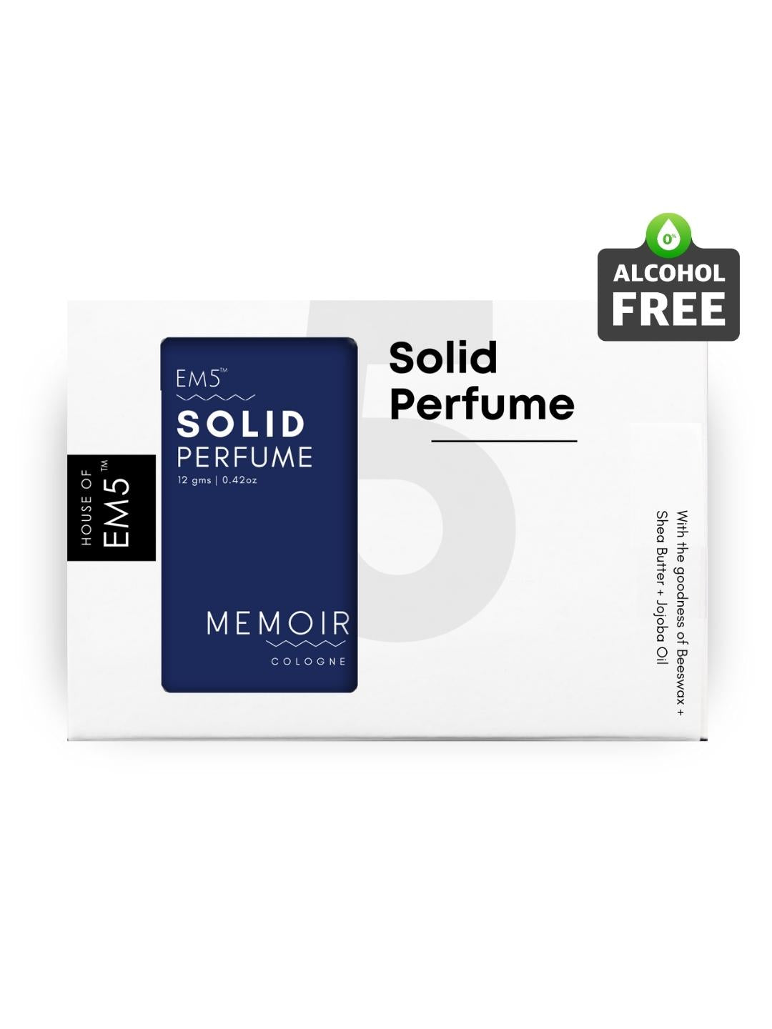 EM5™ Memoir | Solid Perfume for Men & Women | Alcohol Free Strong last ...