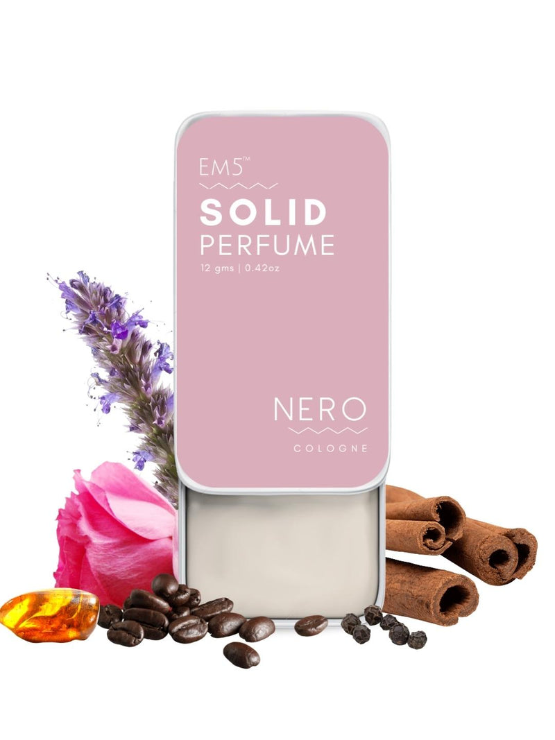 EM5™ Nero | Solid Perfume for Women | Alcohol Free Strong Lasting Frag ...