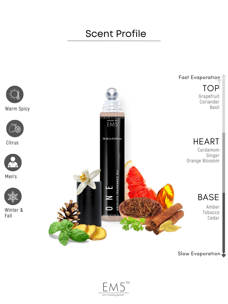 EM5™ ONE Unisex Perfume | Strong and Long Lasting | Sweet Fruity Flora ...