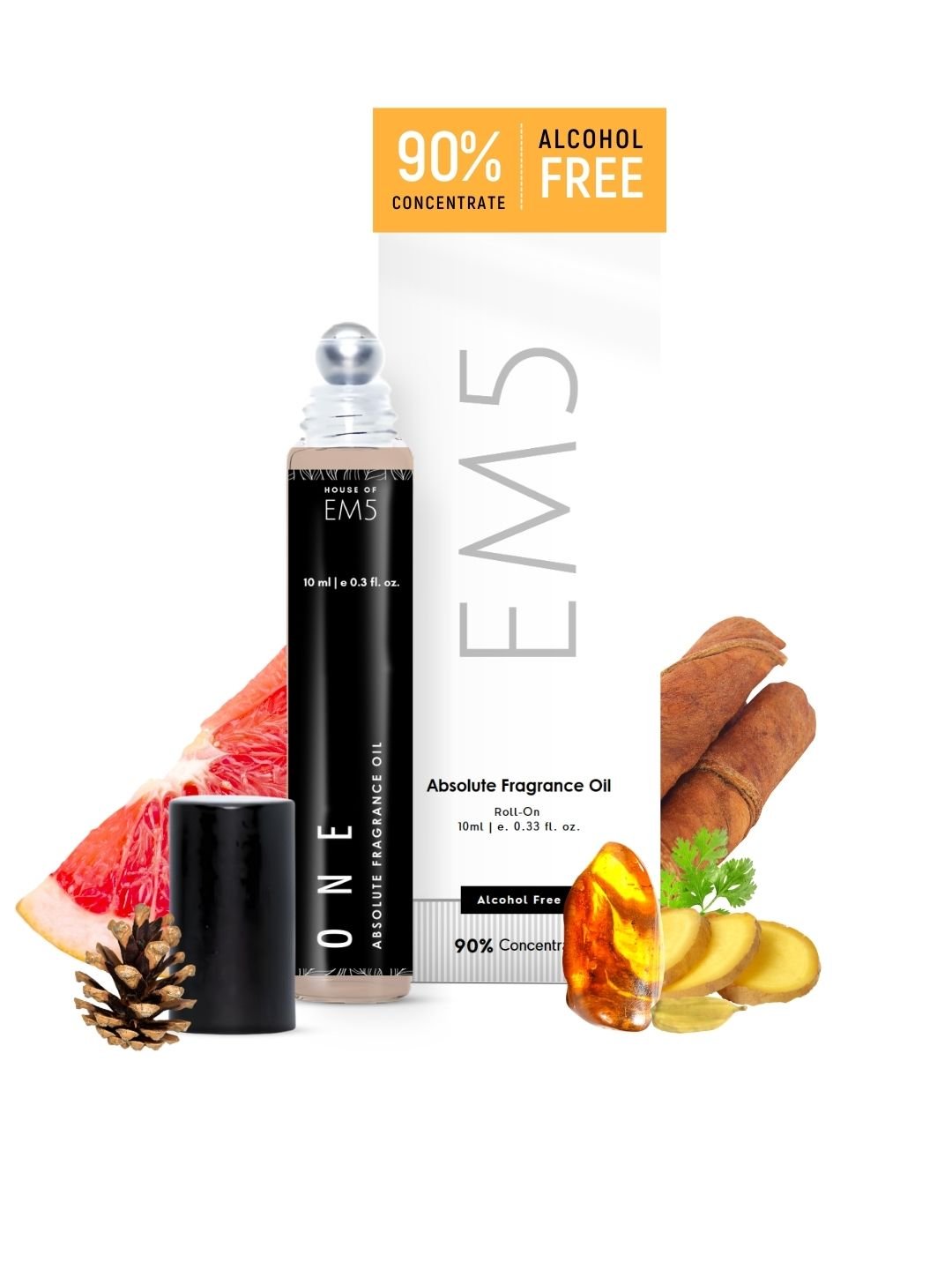 EM5™ ONE Unisex Perfume for Men & Women | Sweet Fruity Floral Fragranc ...