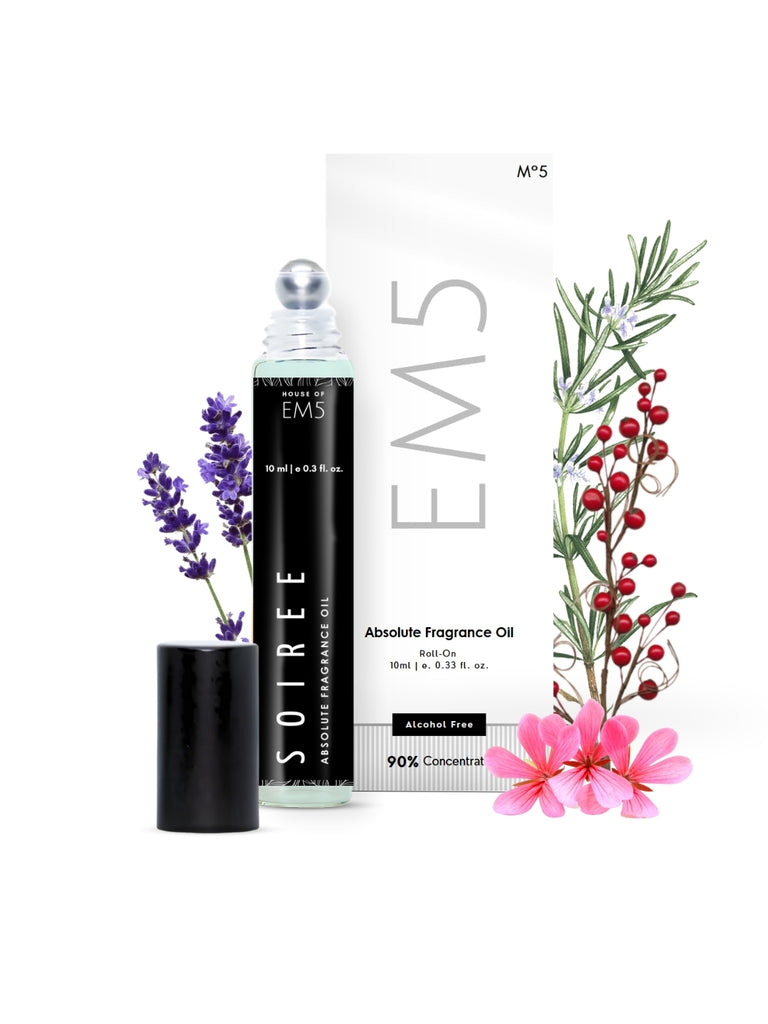 EM5™ Soiree | Solid Perfume for Men | Alcohol Free Strong lasting frag ...