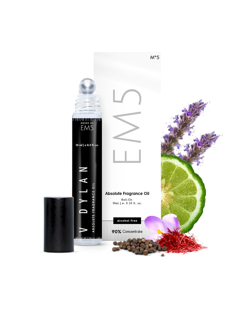 EM5™ V Dylan Perfume for Men | Aromatic Woody Fresh Fragrance Accords ...