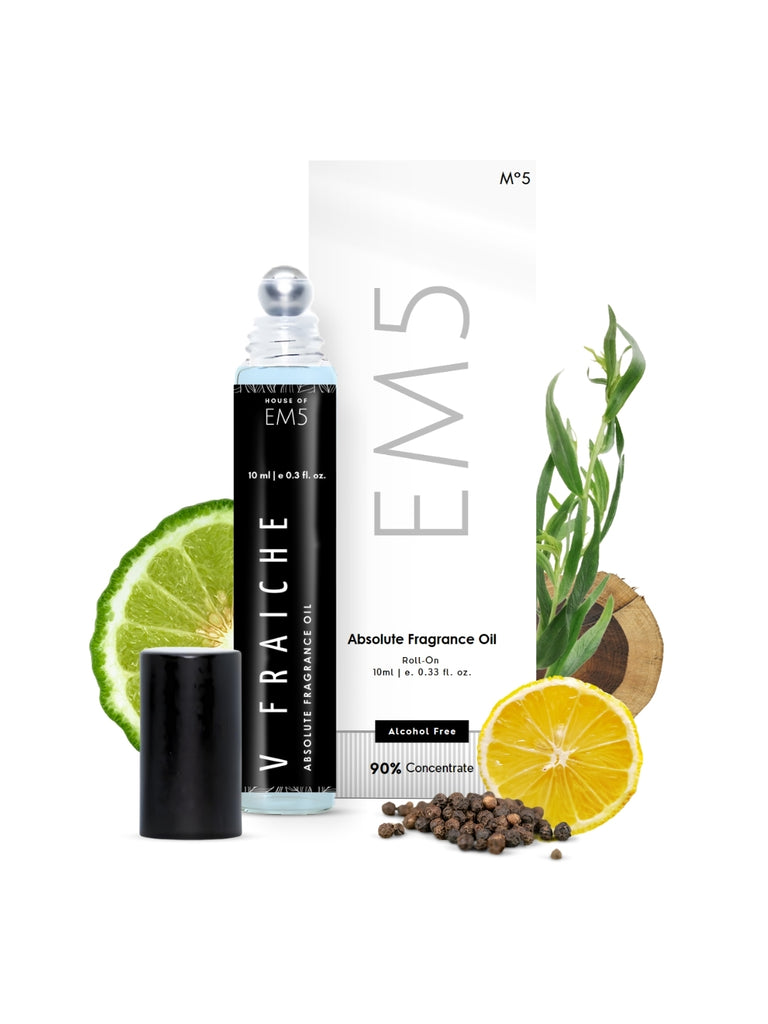 EM5™ V Fraiche Perfume for Men | Citrus Aromatic Woody Fragrance Accor ...