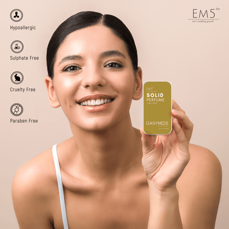 EM5™ Ganymede | Solid Perfume for Men & Women | Alcohol Free | Strong ...
